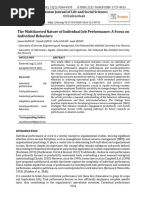 Campbell 1990 Modeling Job Performance PDF | PDF | Degrees Of Freedom ...