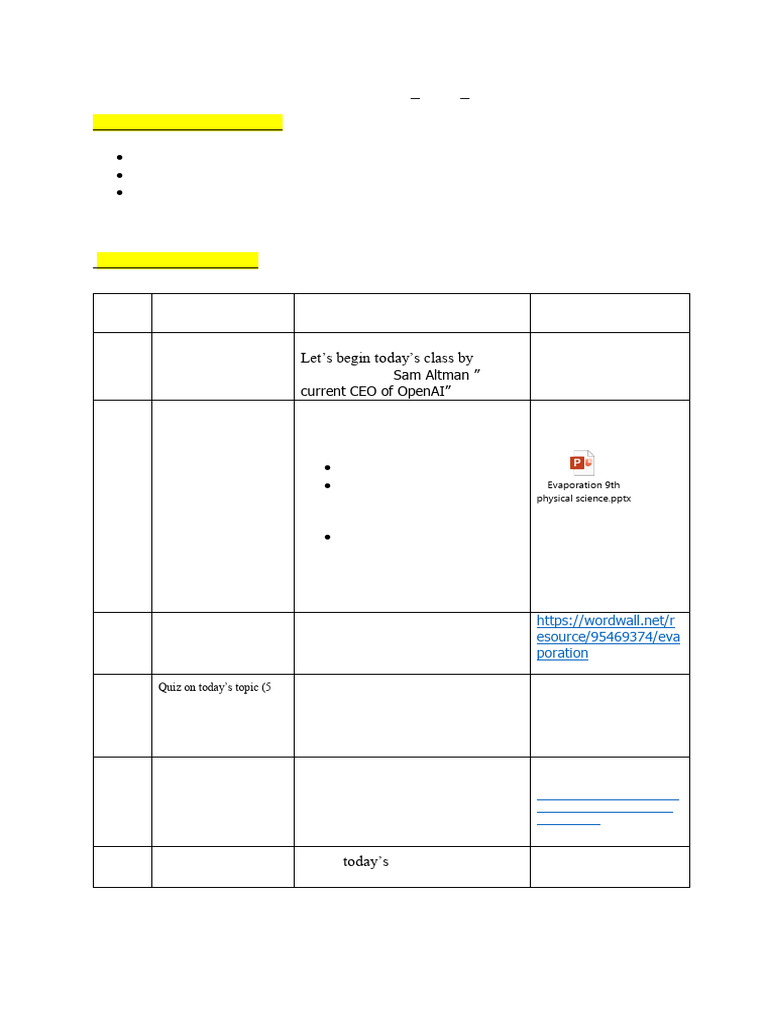 AP - Classplan - 9th Phy - 020825 | PDF | Evaporation | Liquids