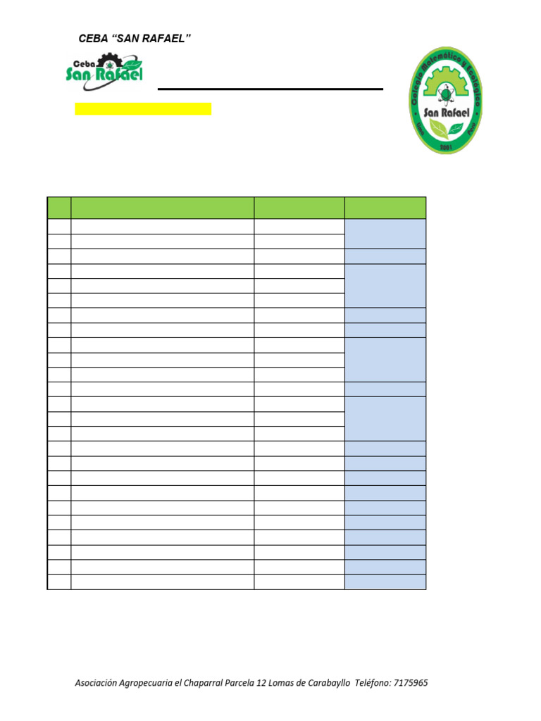 Reporte de Notas Avanzado | PDF | Matemáticas