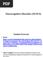 DSM-5-TR Neurocognitive Disorders Guide | PDF | Dementia | Neuroscience
