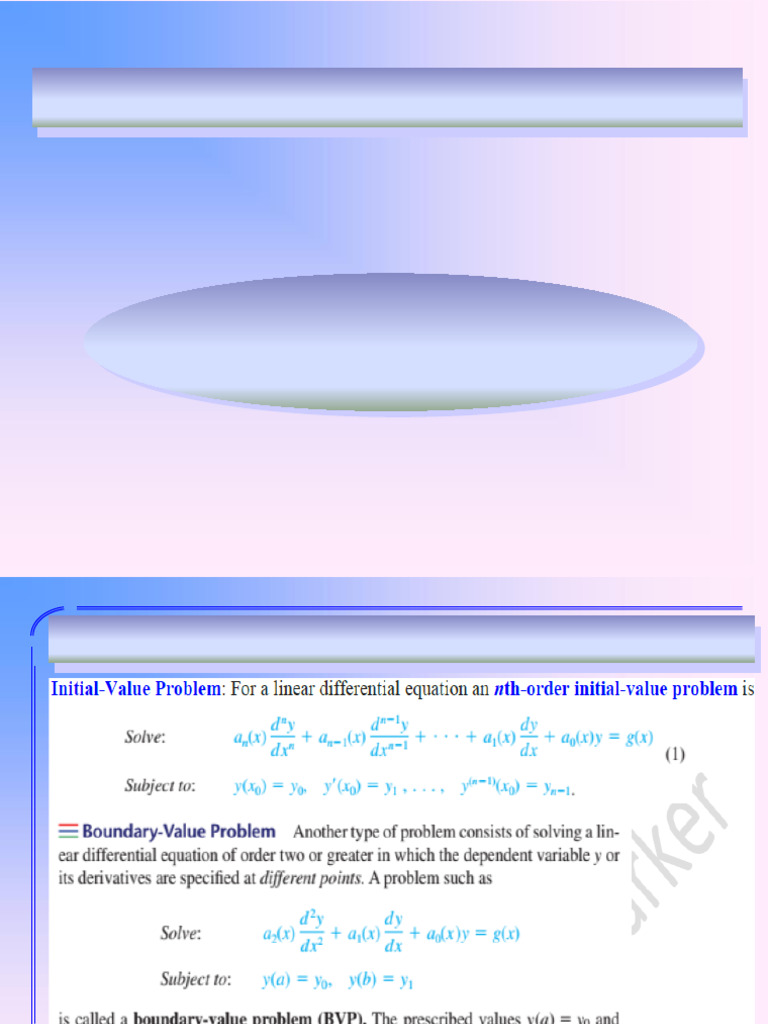 Lecture On Second Order Linear HDE Types and Soln Methods | PDF