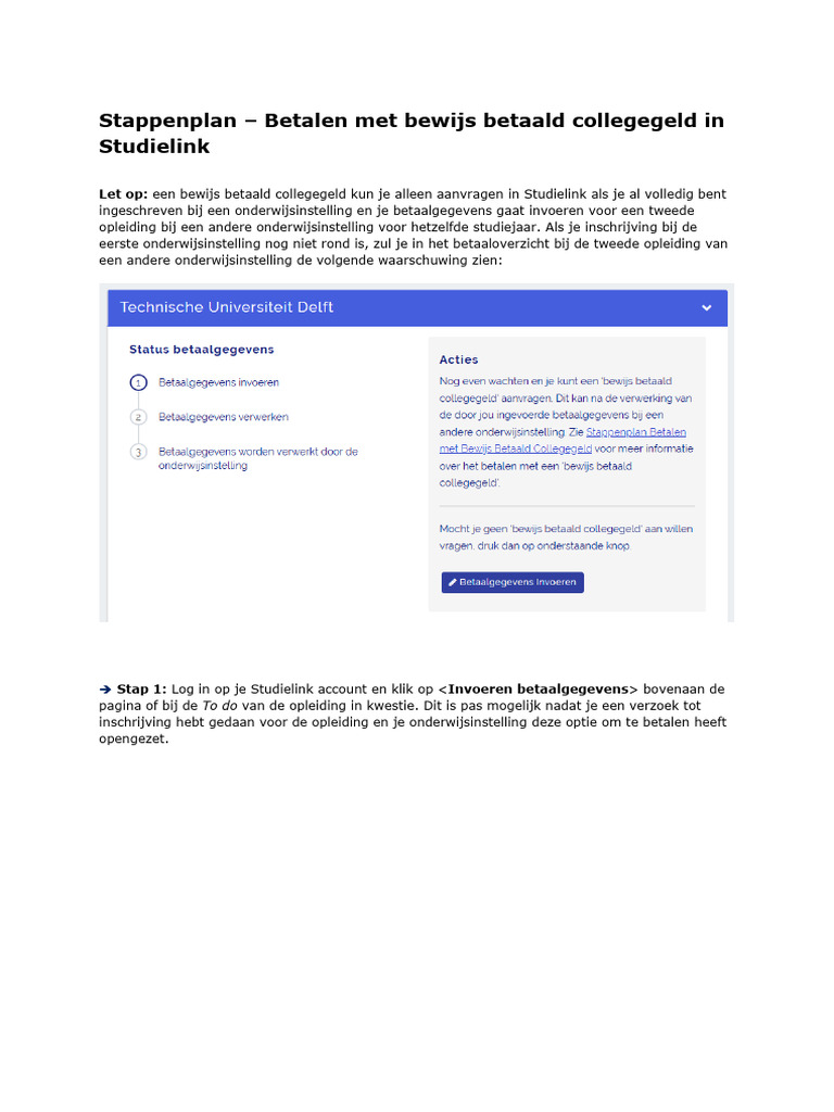 241106 Stappenplan Aanvragen Bbc Nl | PDF