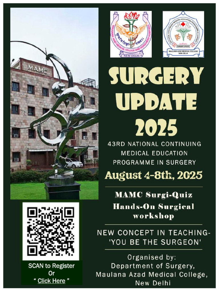 Surgery Update 2025 Flyer | PDF