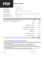 KFC Online Bill and Invoice Guide | PDF