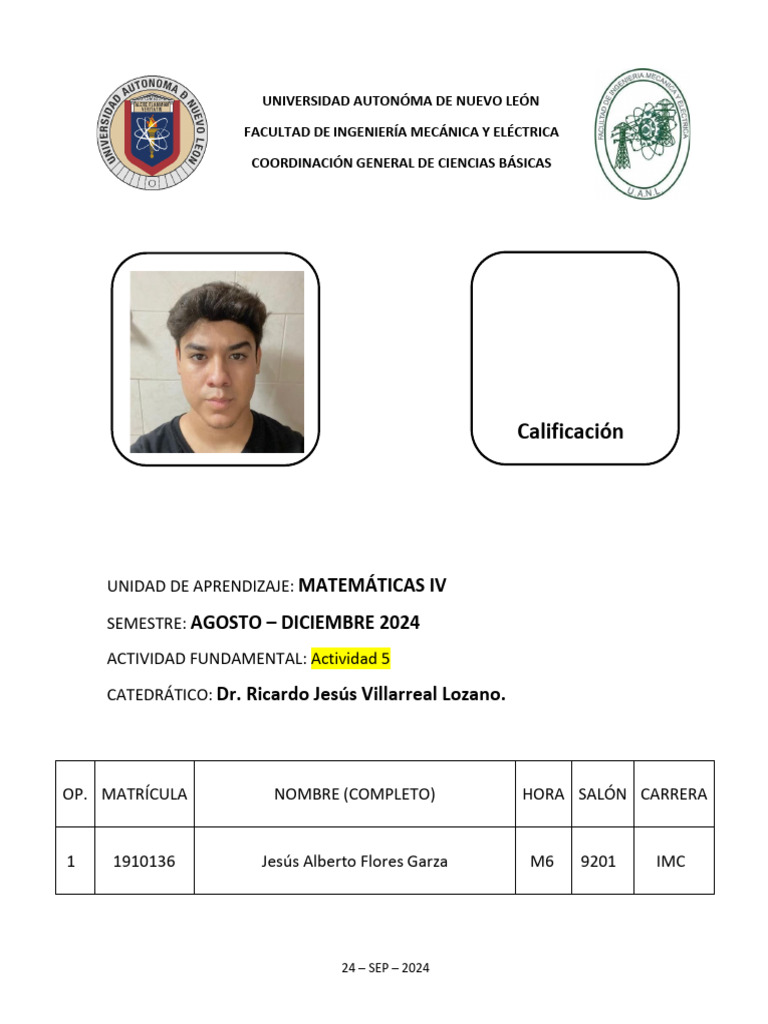 Act5 1910136 Flores Garza | PDF