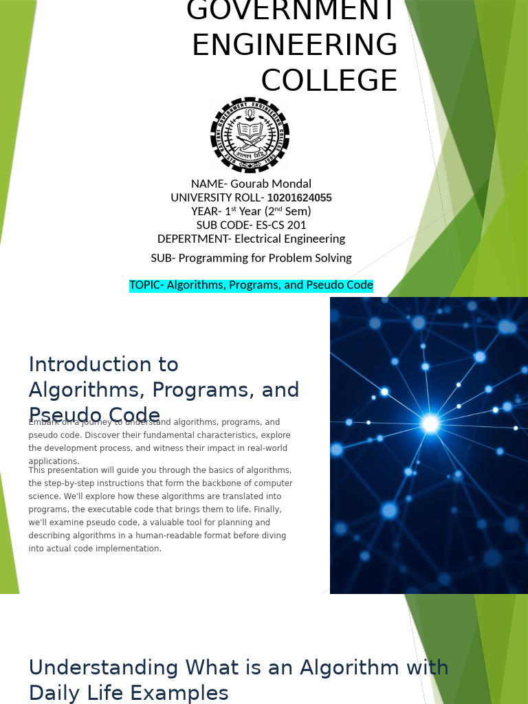 Introduction To Algorithms Programs and Pseudo Code | PDF | Algorithms | Computer Programming
