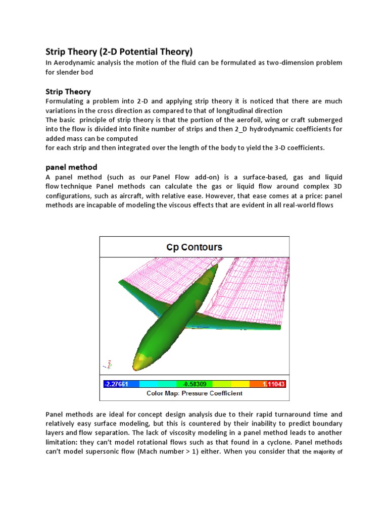 Strip Theory (2 D Potential Theory) | PDF | Chemical Engineering ...
