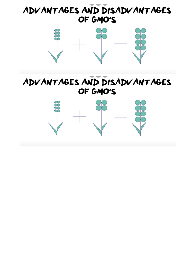 Advantages and Disadvantages of GMO | PDF