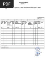 Dangerous Goods (FAL Form 7) | PDF