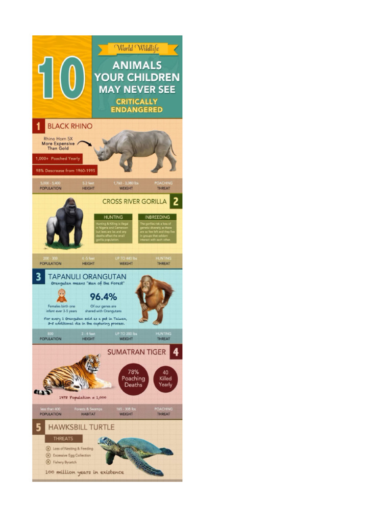 Book1 - Endangered Species | PDF