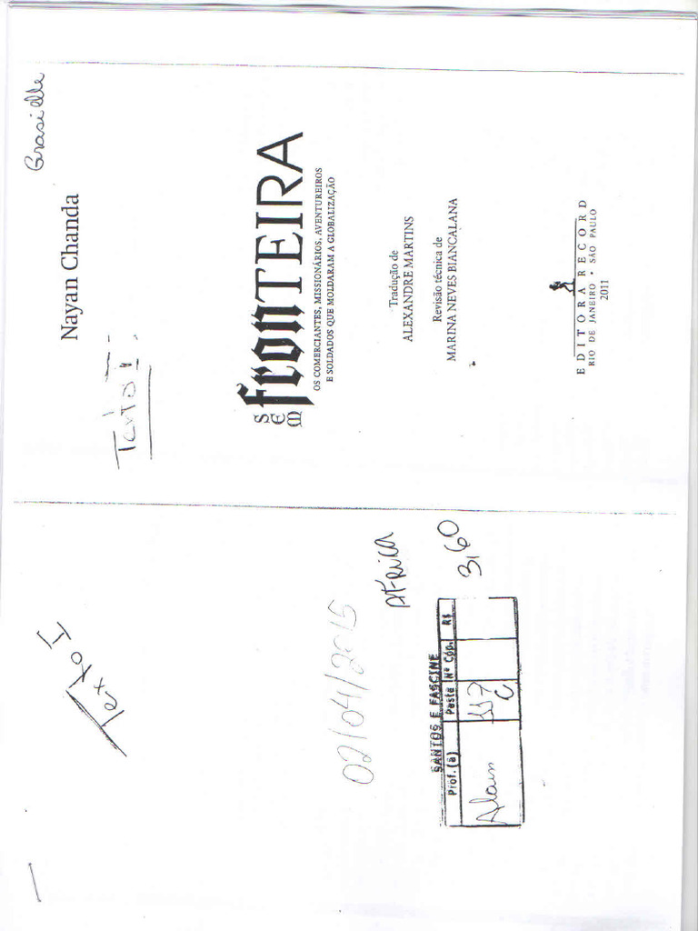 Nayan Chanda 1 | PDF