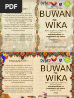 Buwan Ng Wika Script 2025 | PDF