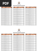 NWU 2025 Exam Schedule for Modules | PDF