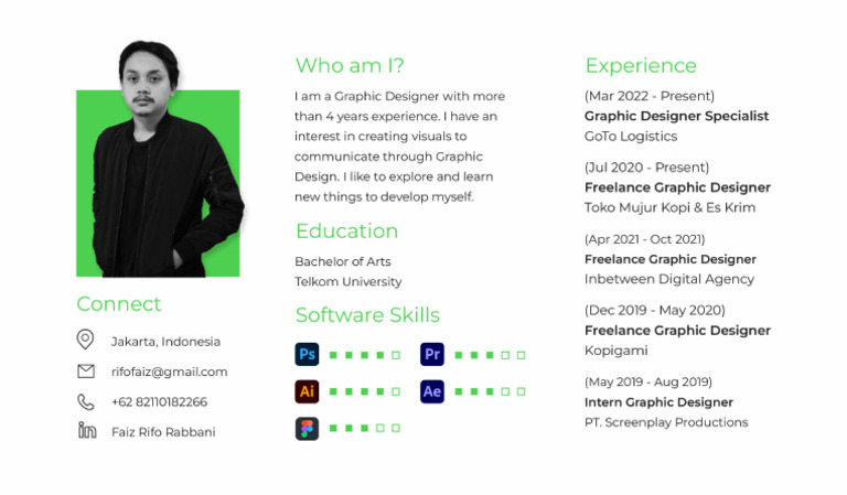 Resume - Faiz Rifo Rabbani | PDF