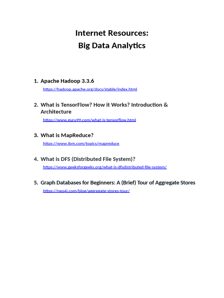 Big Data Analytics | PDF