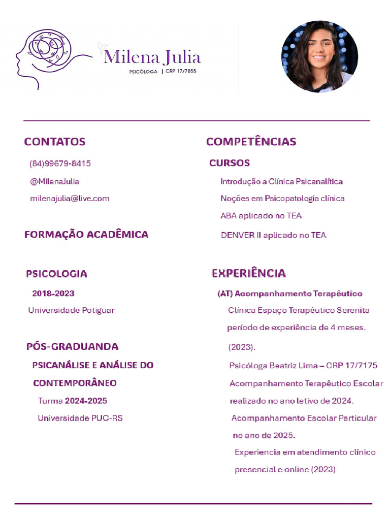 Currículo Atualizado) | PDF