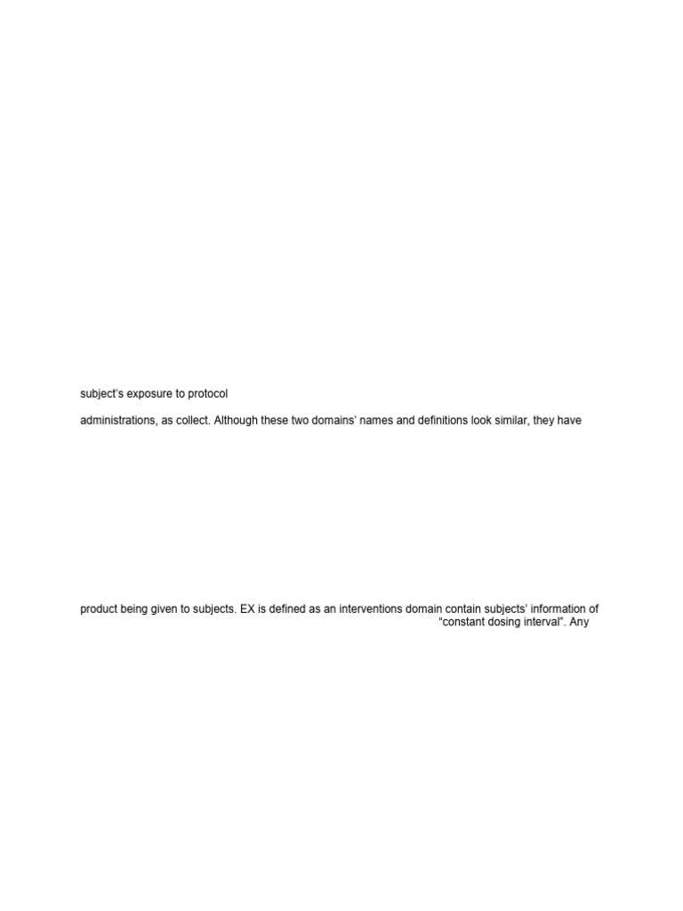 Ex and Ec Difference Imp Points | PDF | Therapy | Clinical Trial