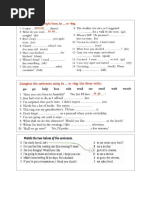Conjunctions - Fanboys Worksheet | PDF