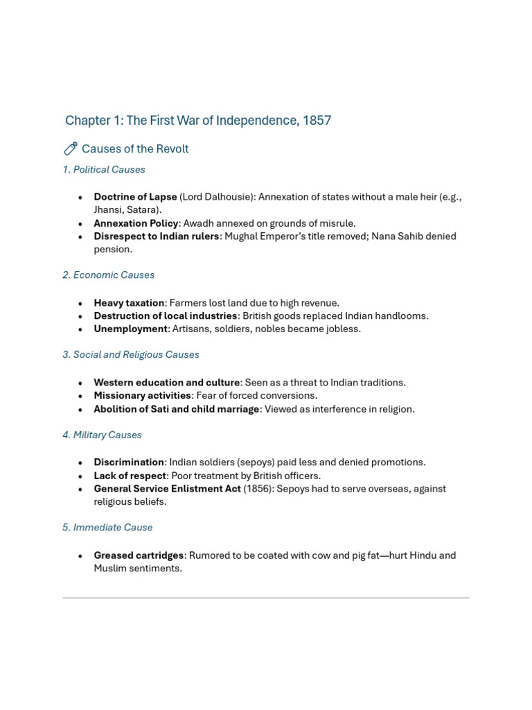 Class10 Chap-1 Notes History | PDF