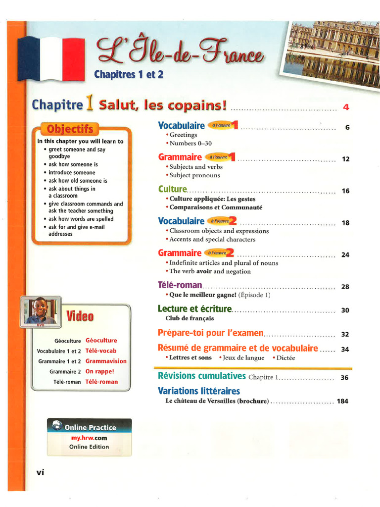 French 1A Pages 6 | PDF