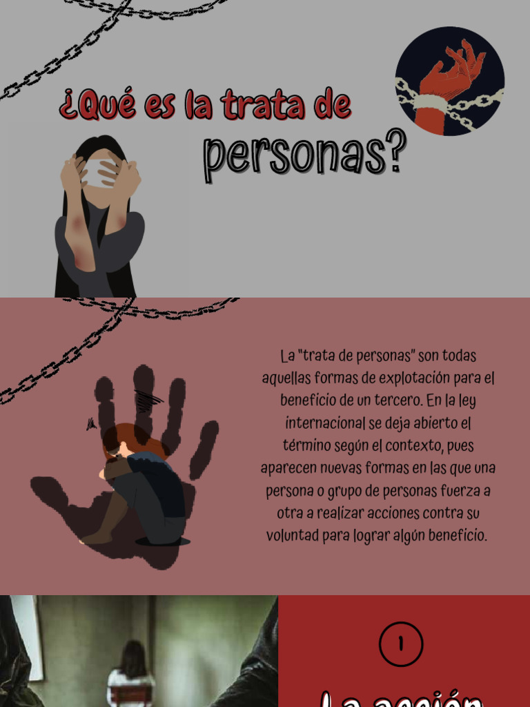 ¿Qué Es La Trata de Personas | PDF