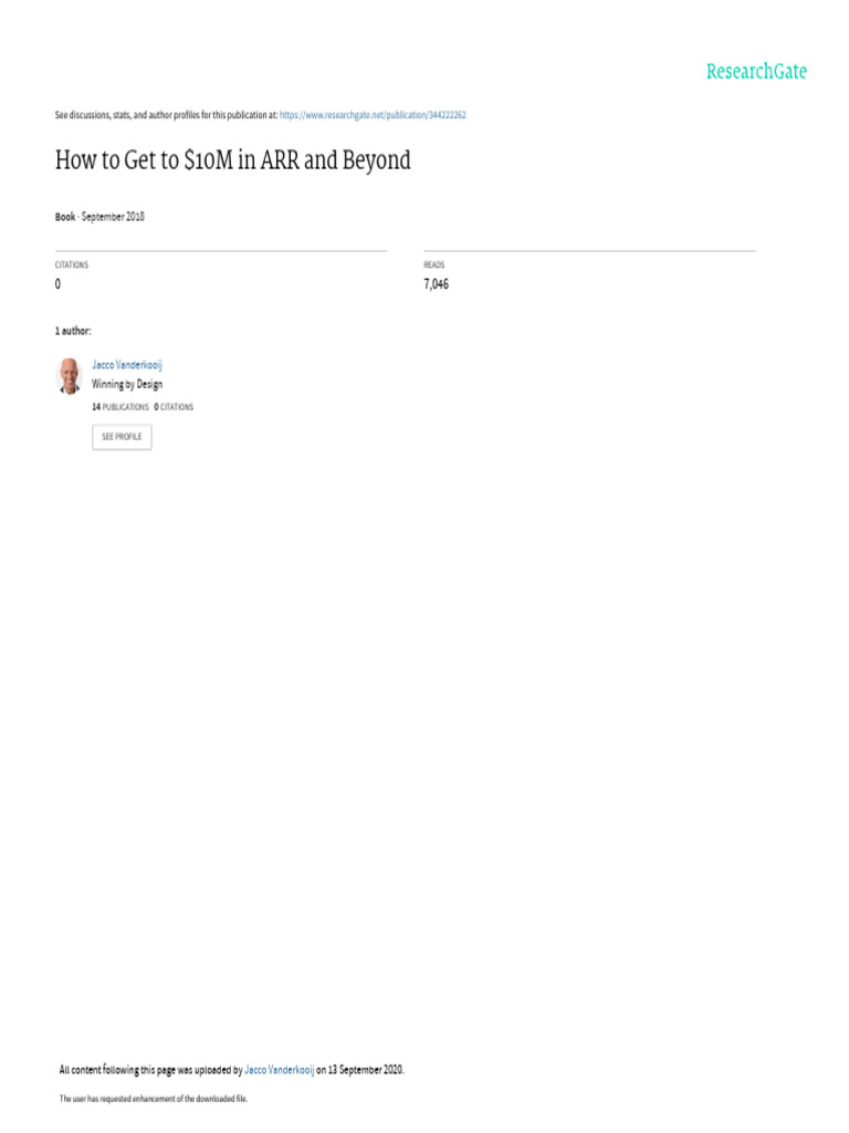 Howto Getto 10 Min ARRand Beyondw Dilek Foreword | PDF | Startup ...