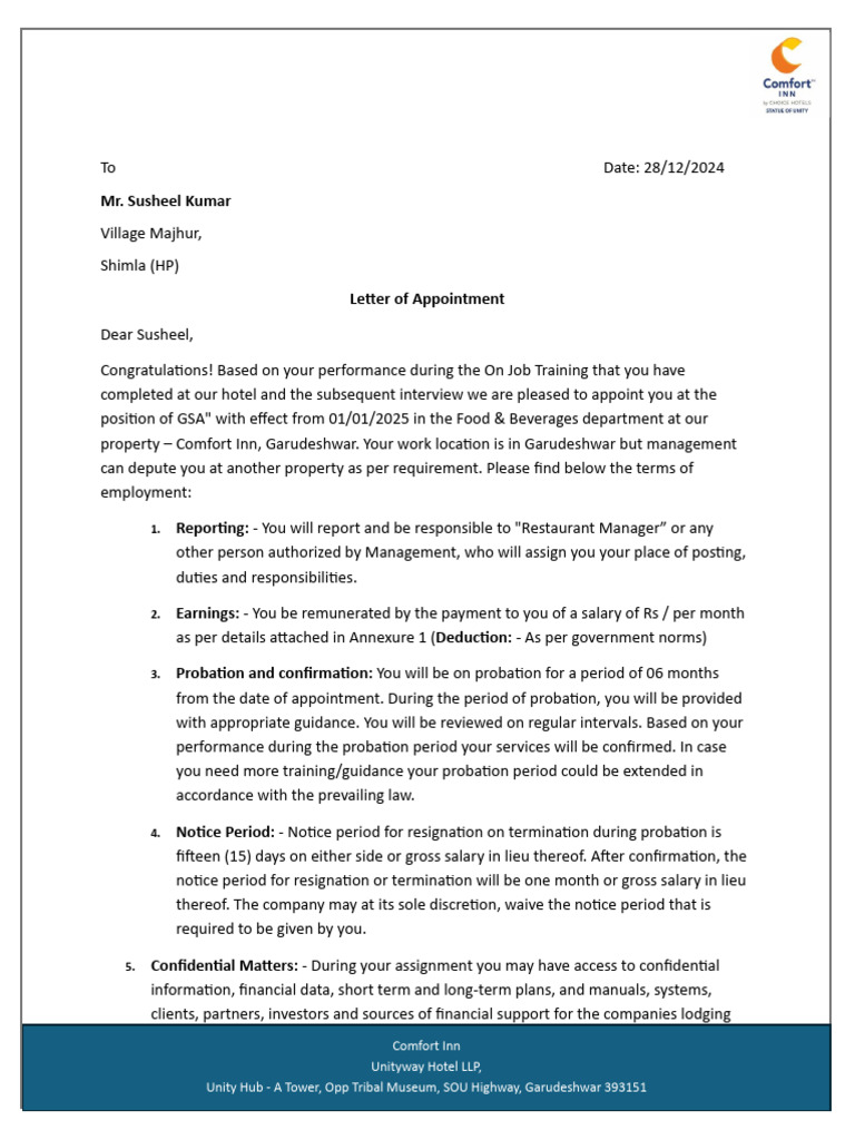 Susheel Kumar Comfort Inn | PDF | Business | Justice