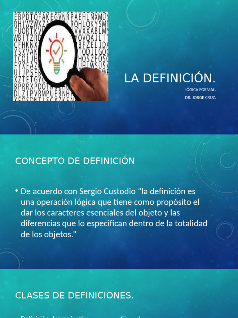 La Definición | PDF