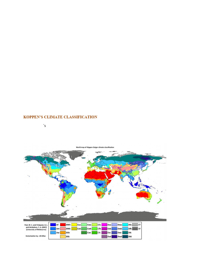 Climate Types: Monsoon vs. Continental | PDF | Tropics | Temperate Climate