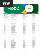 Sucursales y Destinos de Transporte Brio | PDF | Argentina | Buenos Aires