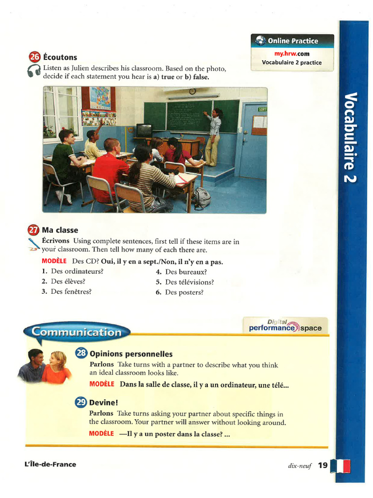 French 1A Pages 39 | PDF