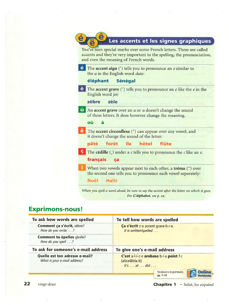 French 1A Pages 42 | PDF