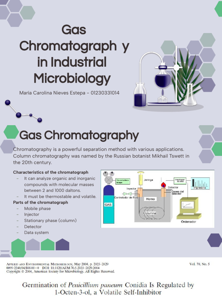 Gas Chromatography - MCNE | PDF | Chromatography | Biology
