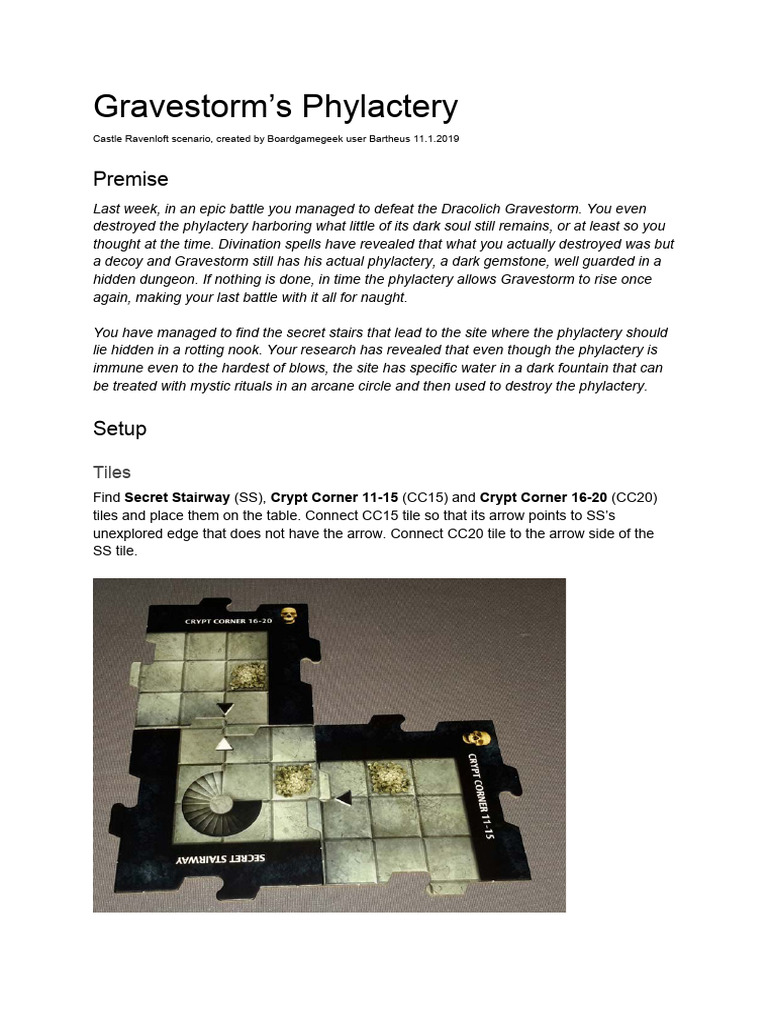CR Phylactery v1 | PDF