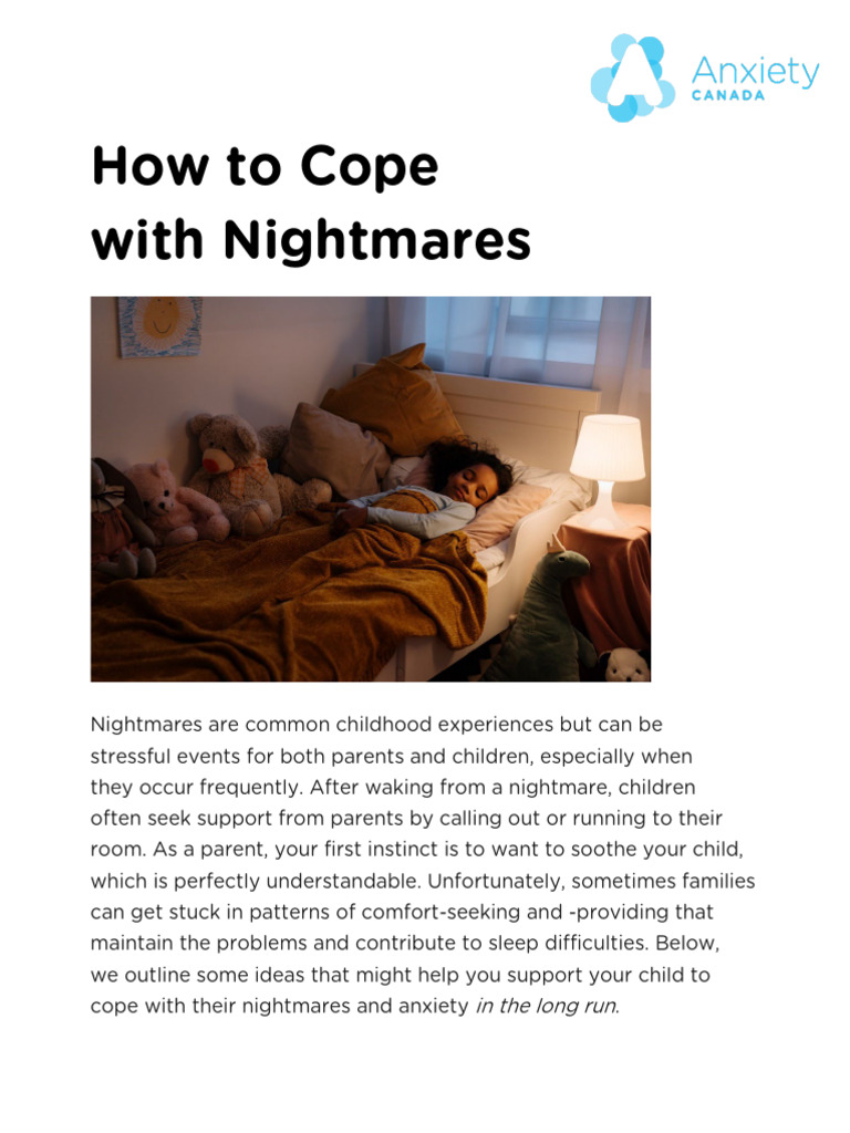 DR Coping With Nightmares | PDF | Nightmare | Fear