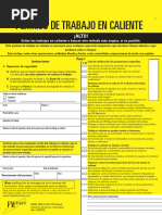 Hot Permit FM Global | PDF | Soldadura | Construcción