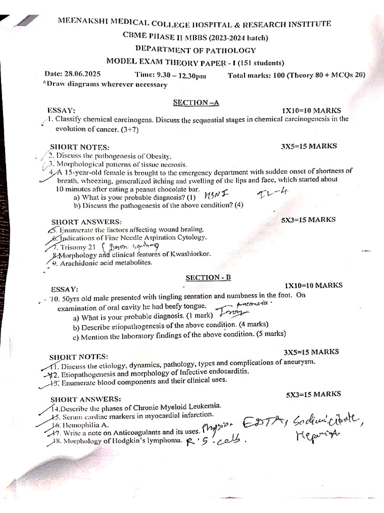 Pathology Module | PDF