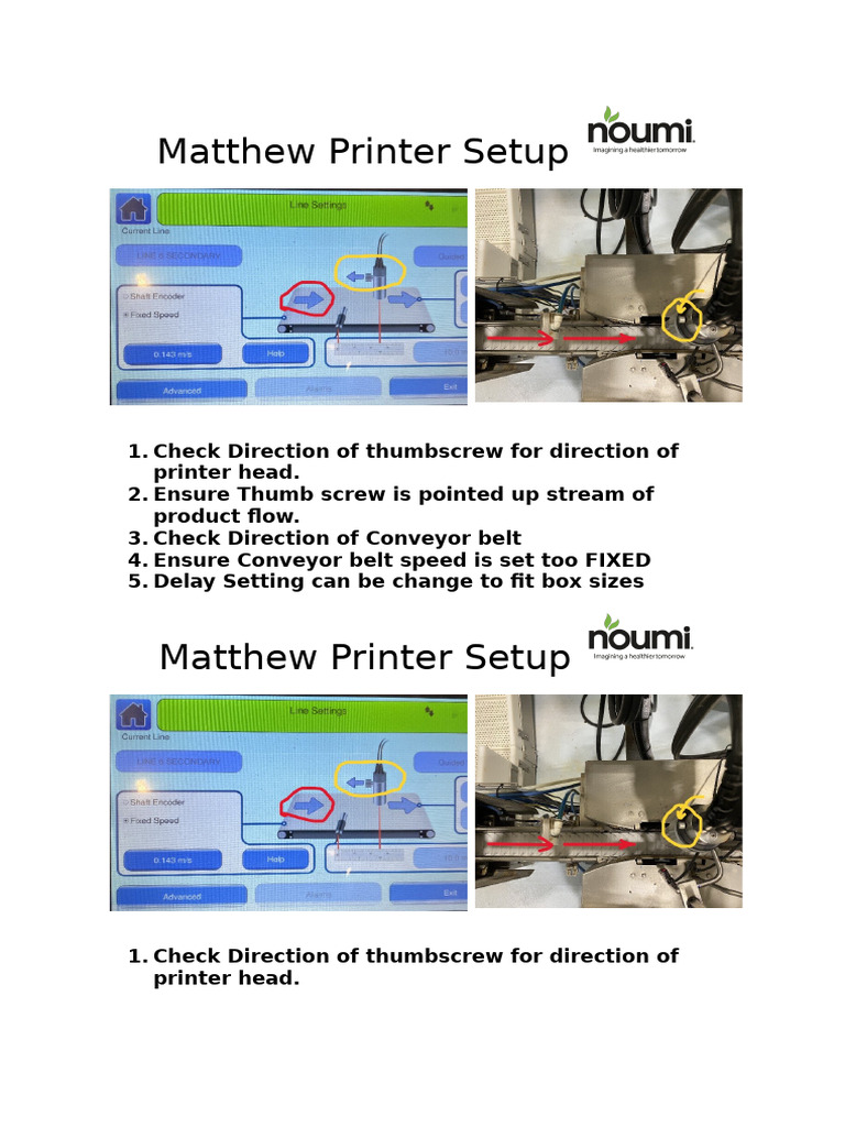 Matthew Printer Setup Guide | PDF