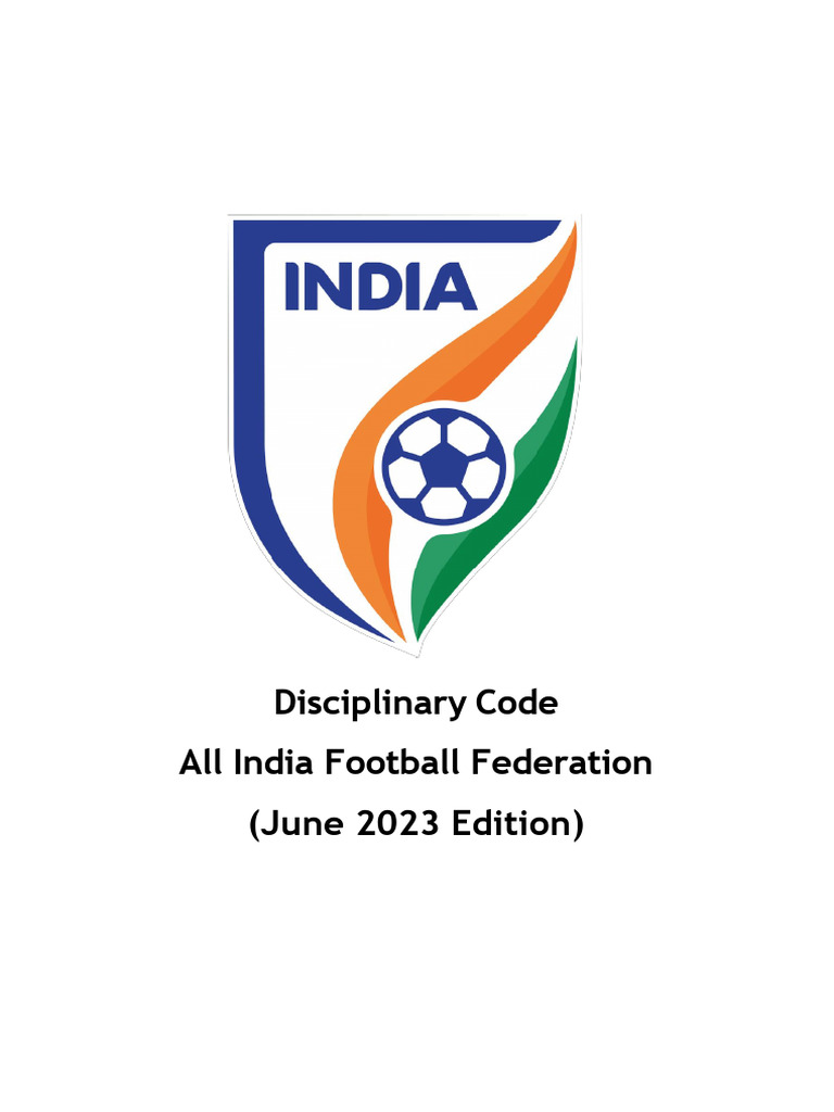 AIFF Disciplinary Code Overview 2023 | PDF | Justice | Crime & Violence