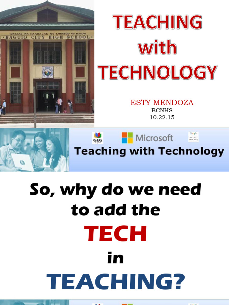 SAMR Teaching with Technology | PDF | Educational Technology | Computing