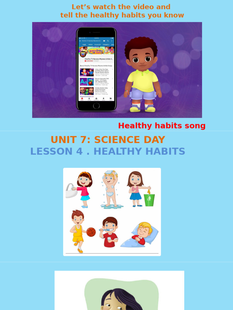 Healthy Habits in Unit 7 Lesson 4 | PDF | Chess | Chess Theory