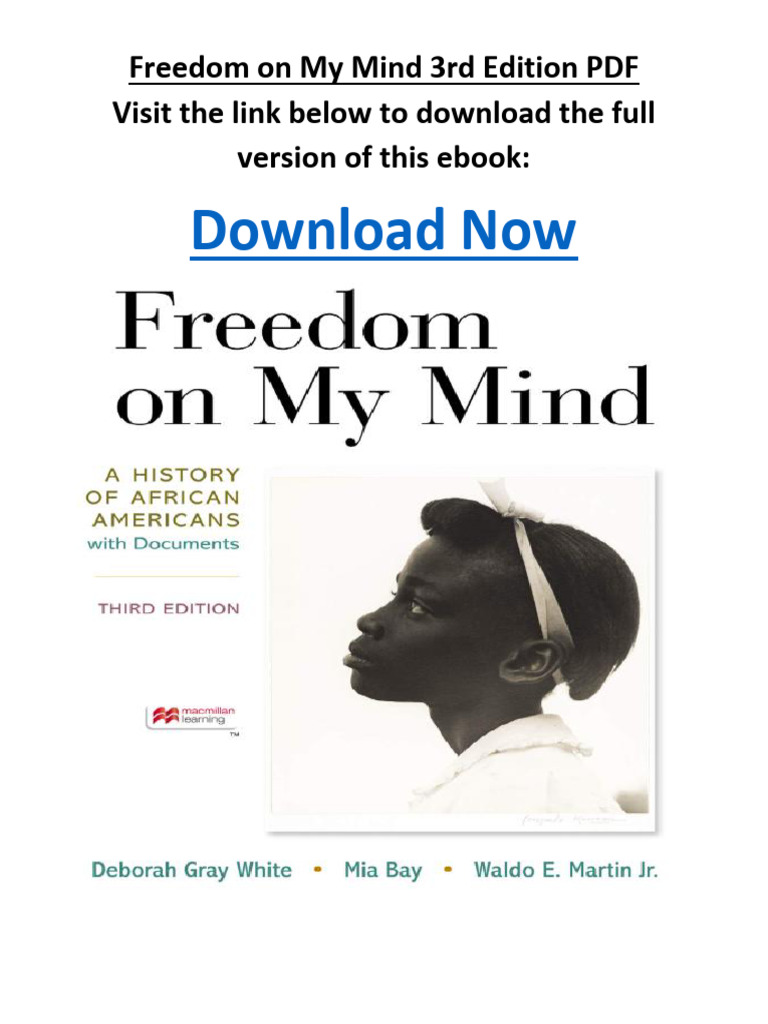 Freedom On My Mind 3rd Edition PDF | PDF | Historiography | Narrative