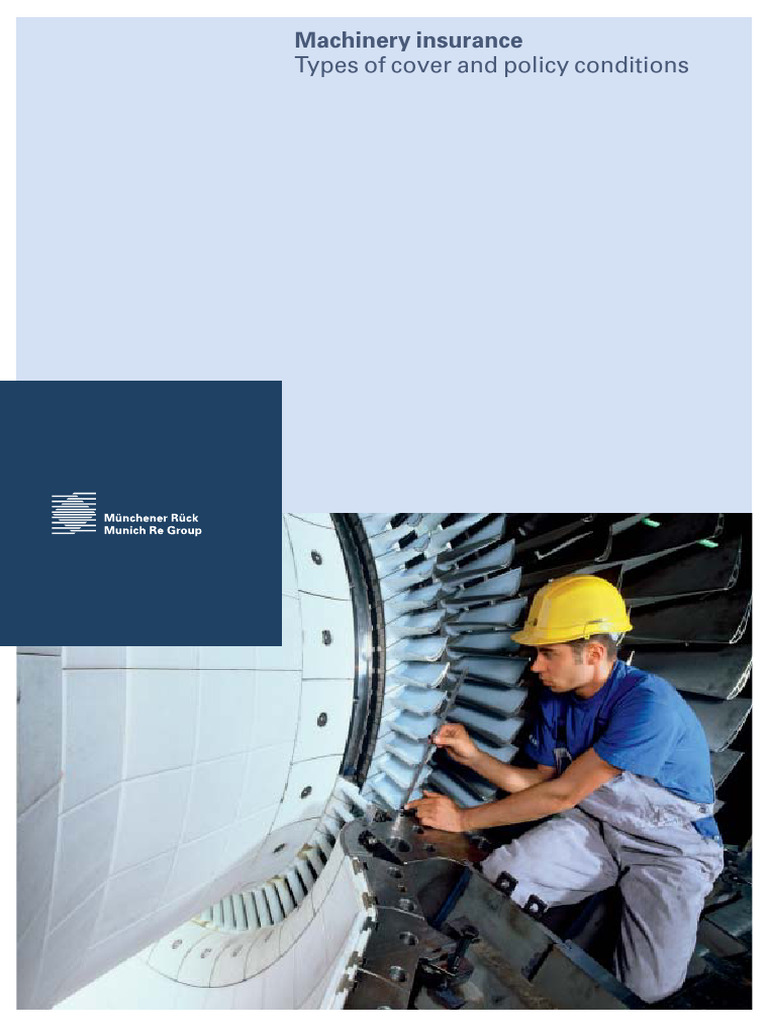 Comprehensive Machinery Insurance Overview | PDF | Insurance | Indemnity