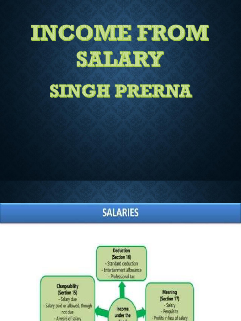 Income From Salary | PDF