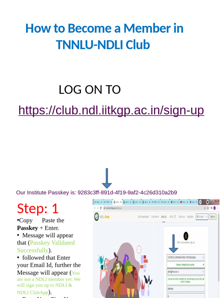 LIbrary NDLI - Registration | PDF