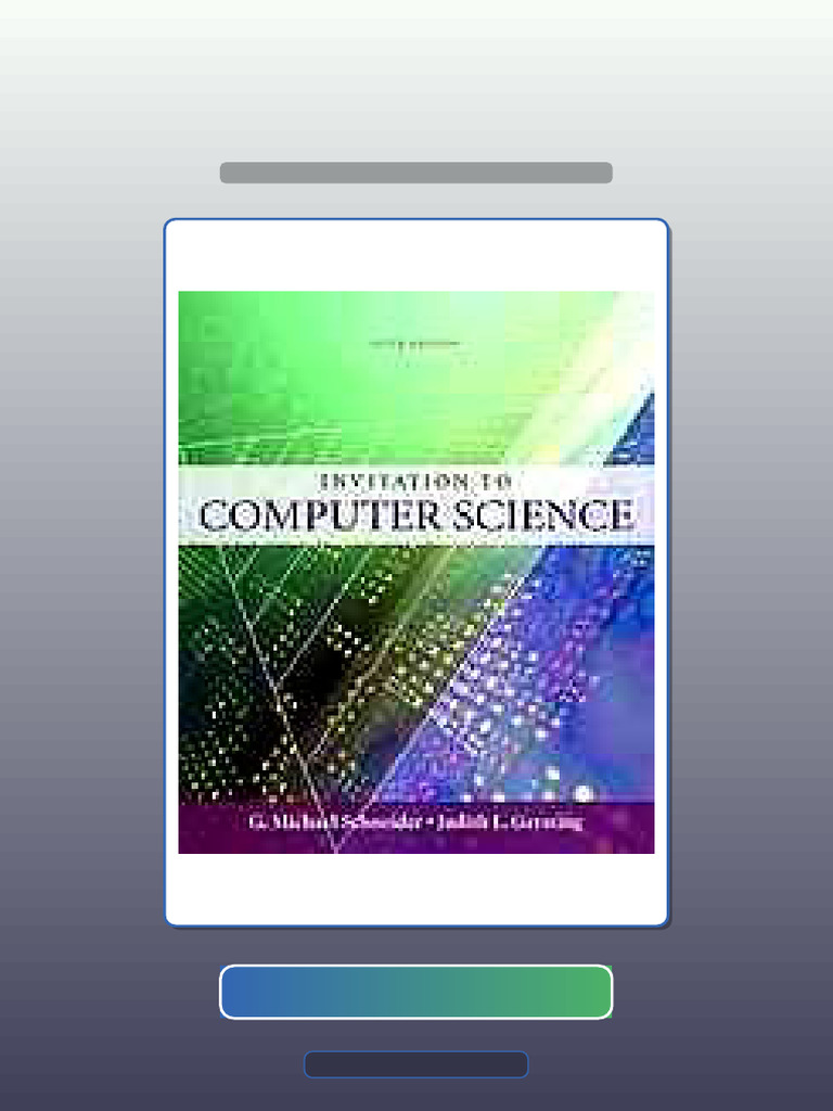 Invitation To Computer Science Ebook and TestBank Bundle Instructor ...