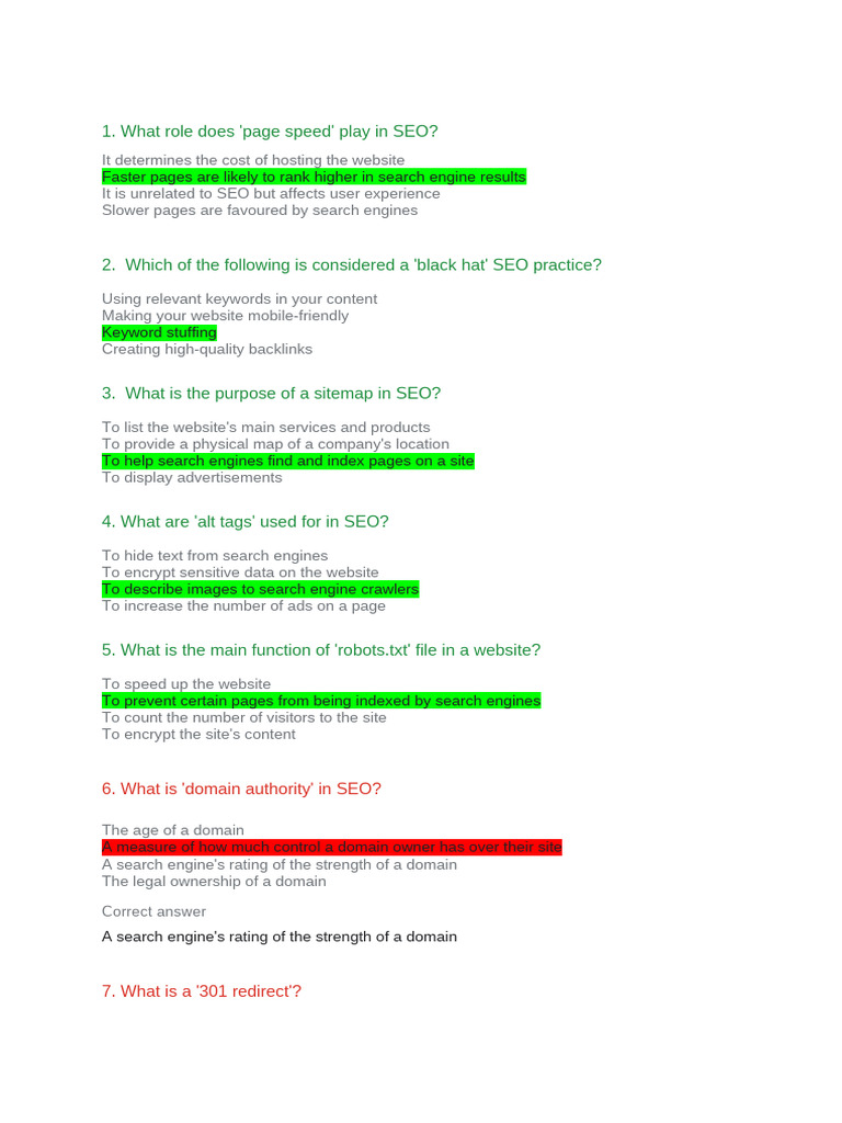 SEO Concepts and Best Practices | PDF | Search Engine Optimization ...