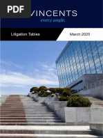 Litigation Tables 2024 2025 May 2025 | PDF | Public Finance ...