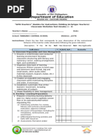 Classroom Visitation Tool Guide | PDF | Learning | Teaching Method