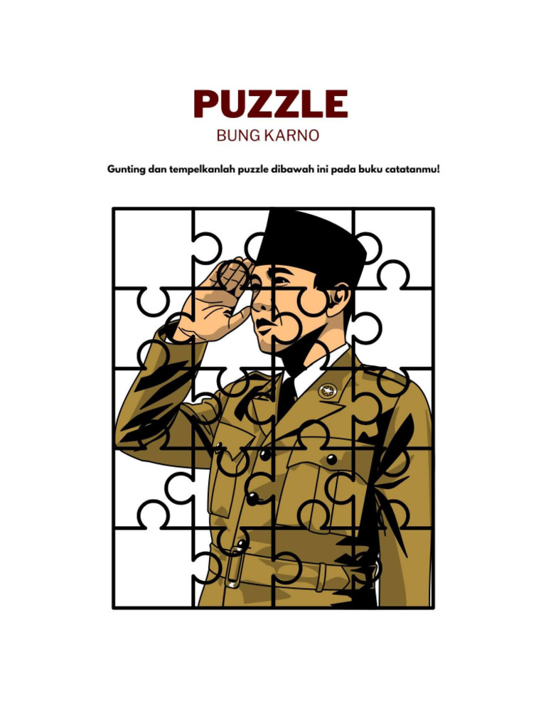Puzzle Pahlawan. | PDF